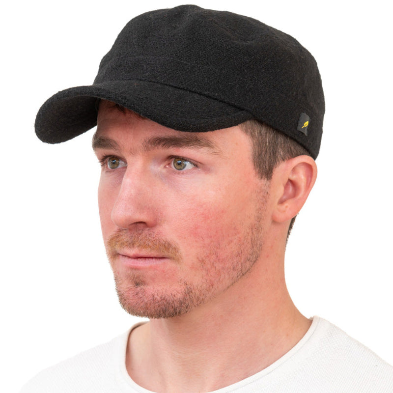 Contemporary Irish Donegal Tweed Cadet Hat | Made in Ireland
