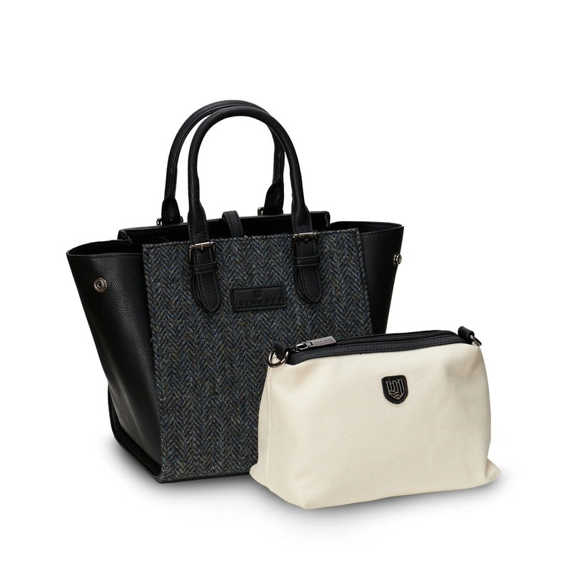 Islander Medium Caillie Harris Tweed Tote Bag | Fast US Delivery