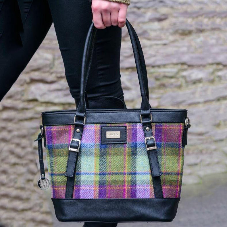 Double Buckle Front Irish Bag | Tara Irish Clothing